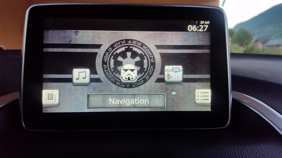 MZD Connect theme for Mazda